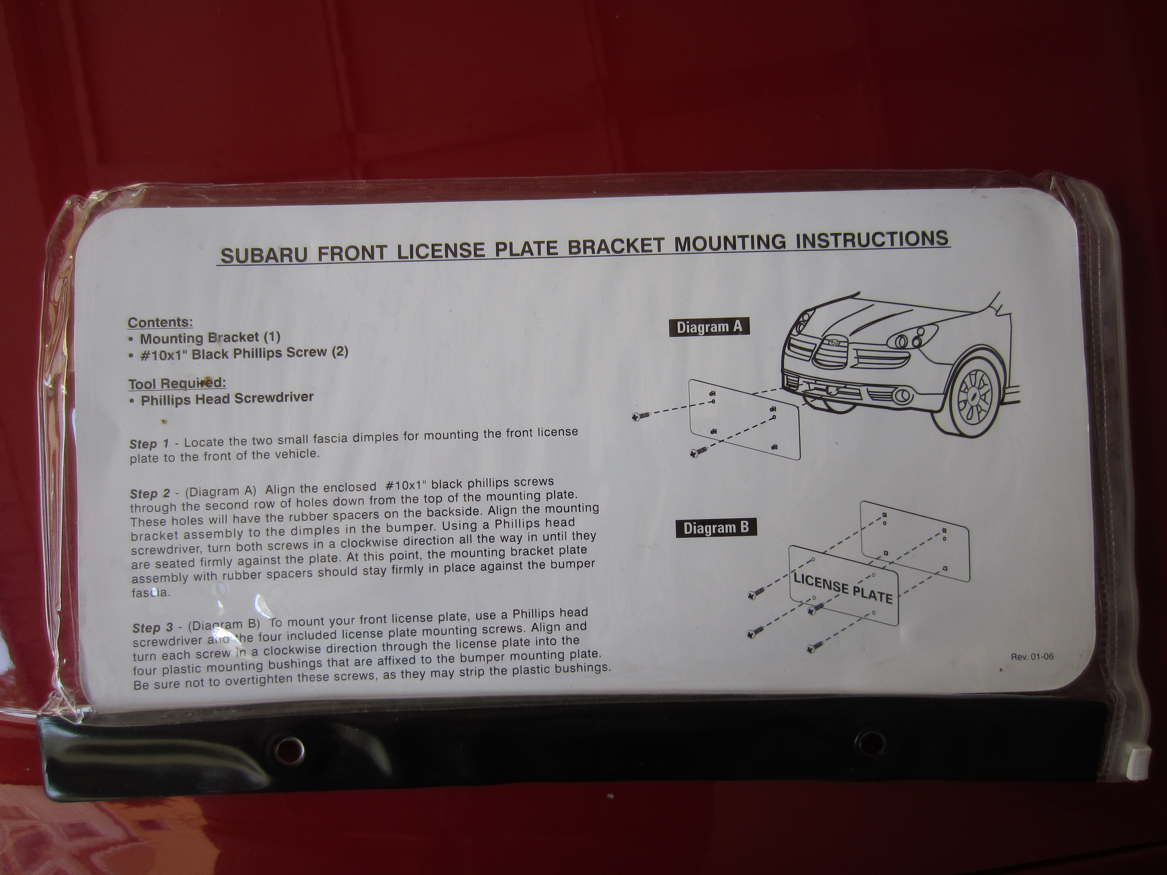 '02 bugeye License plate front mount? : r/subaru